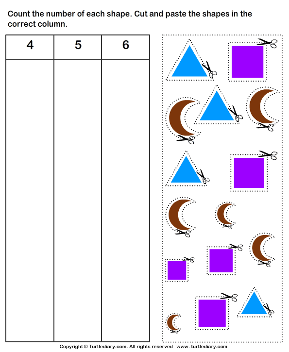 Free Printable Cut and Paste Worksheets for Kids | Kids Crafts Activities