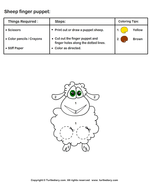 Children Finger Puppets | Kids Craft Activities