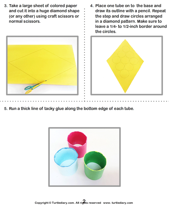 Paper Cubby Hole | Turtle Diary Craft