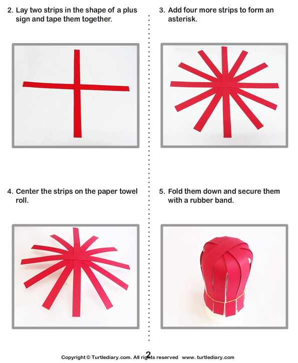 Weaving Paper Basket | Turtle Diary Craft