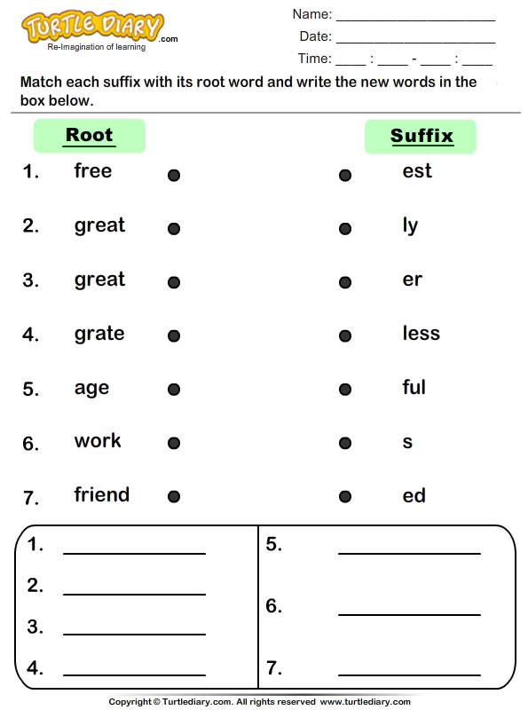 Choosing Suffixes For Root Words Root Words Root Words Worksheet My Choosing Suffixes For Root Words Root Words Root Words Worksheet My